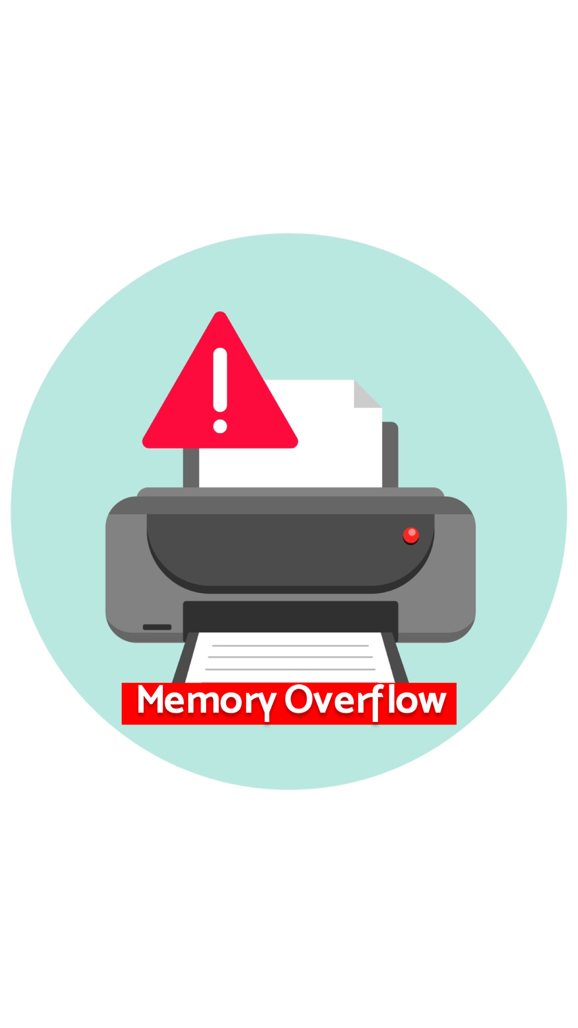 خطای Memory Overflow پرینتر | ماشین های اداری کارا